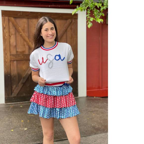 QUEEN OF SPARKLES | Shorts | New Queen Of Sparkles Sequin Star Skort In ...